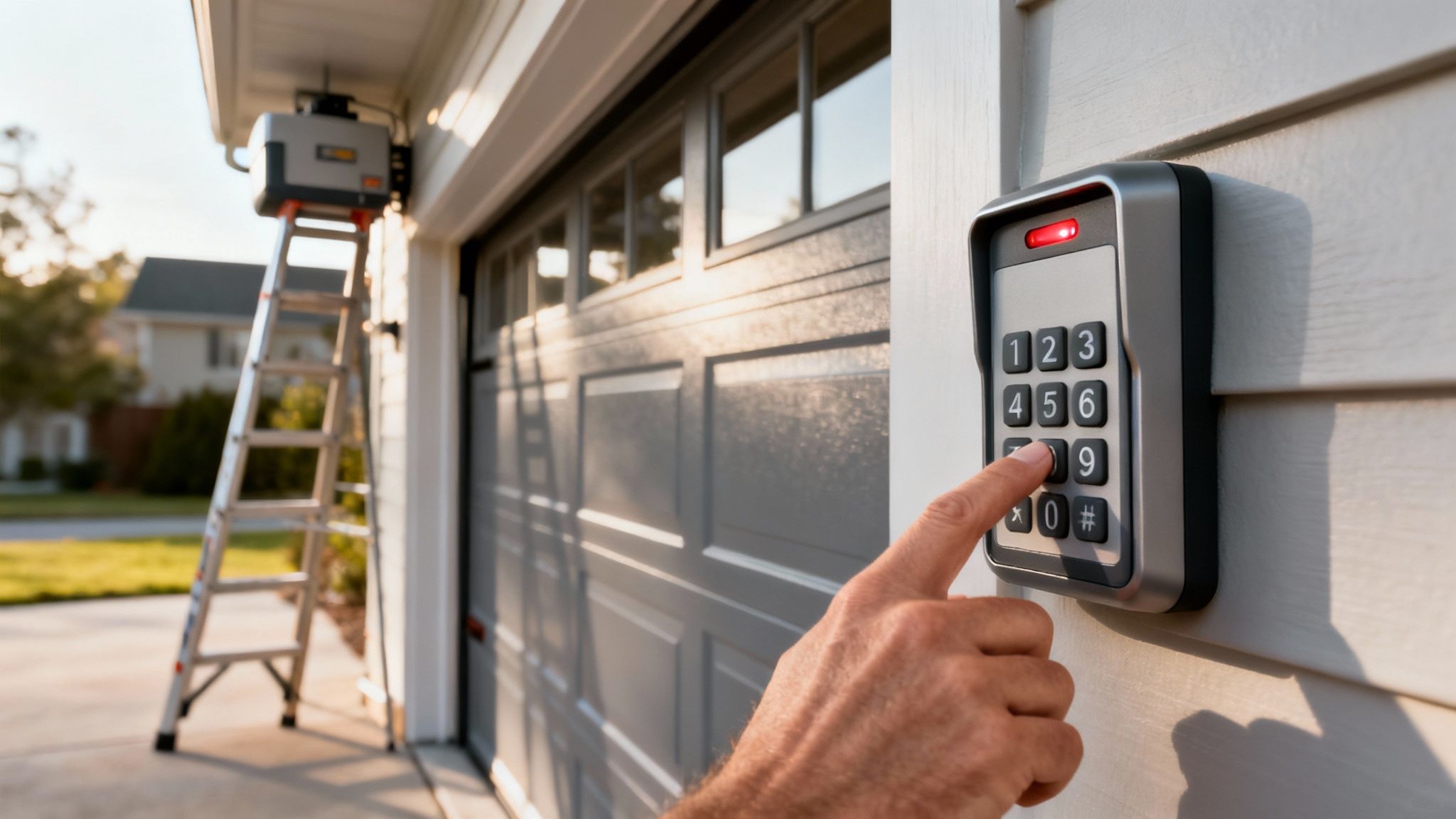 Learn Overhead Garage Door Keypad Programming in Minutes