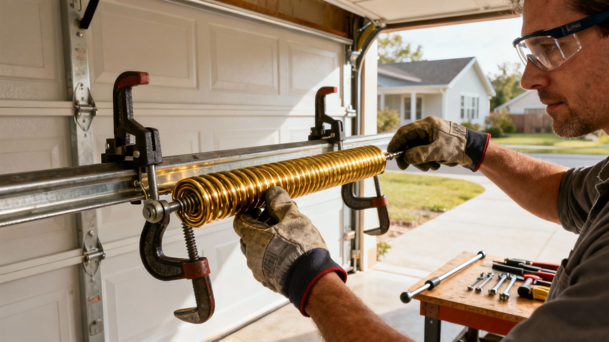 A Homeowner's Guide to Garage Door Extension Springs Replacement