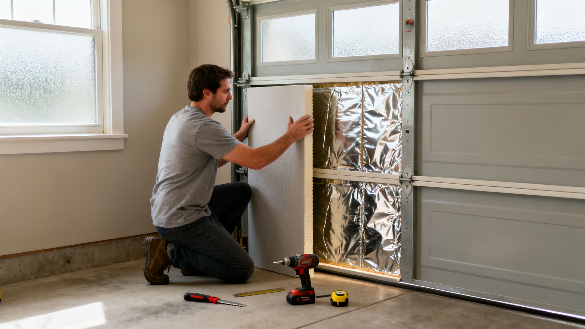 How to Insulate a Garage Door: A Simple Weekend DIY Guide